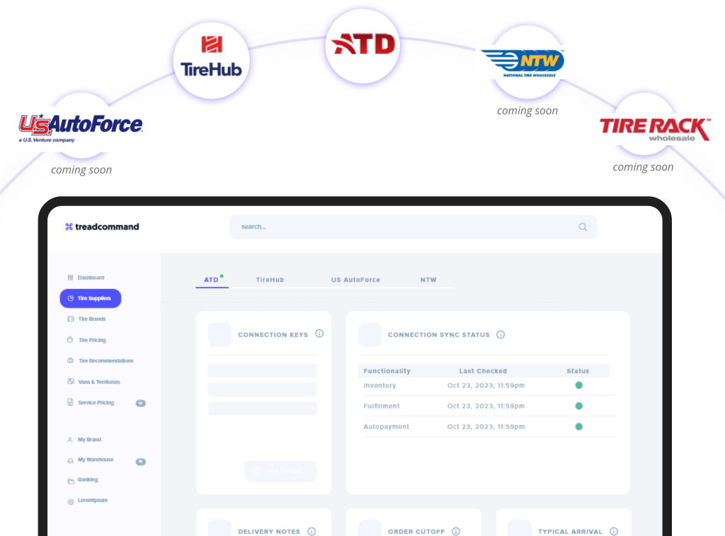 How to Connect Tire Suppliers to Your Mobile Tire E-Commerce Store