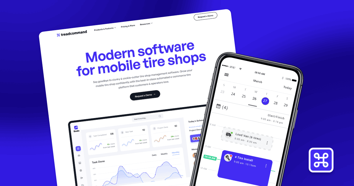 Modern Software for Mobile Tire Shops